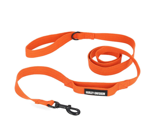 Harley-Davidson Nylon Web Dog Leash - Rolling Thunder Harley-Davidson